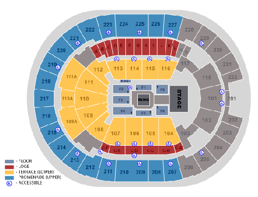 Amway Arena Seating Ufc